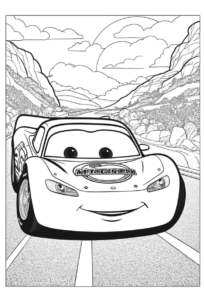 Lightning Mcqueen Car Coloring – Color My Pages