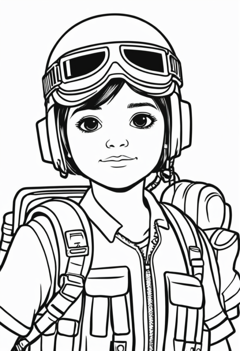 PUBG Universe Coloring – Color My Pages