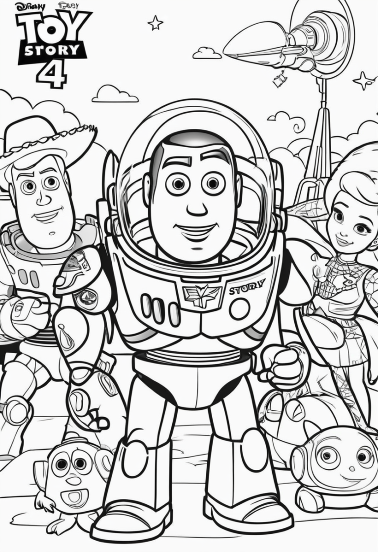 Toy Story Creative Colorings – Color My Pages