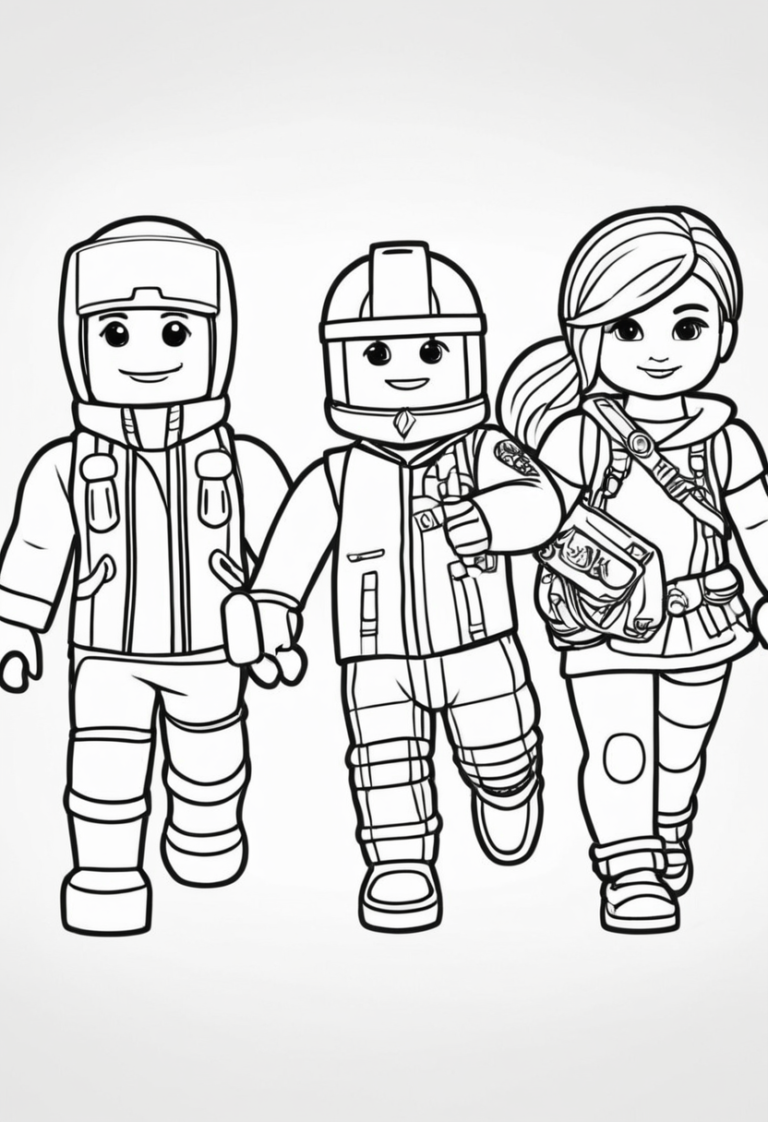 Roblox Coloring Pages – Color My Pages