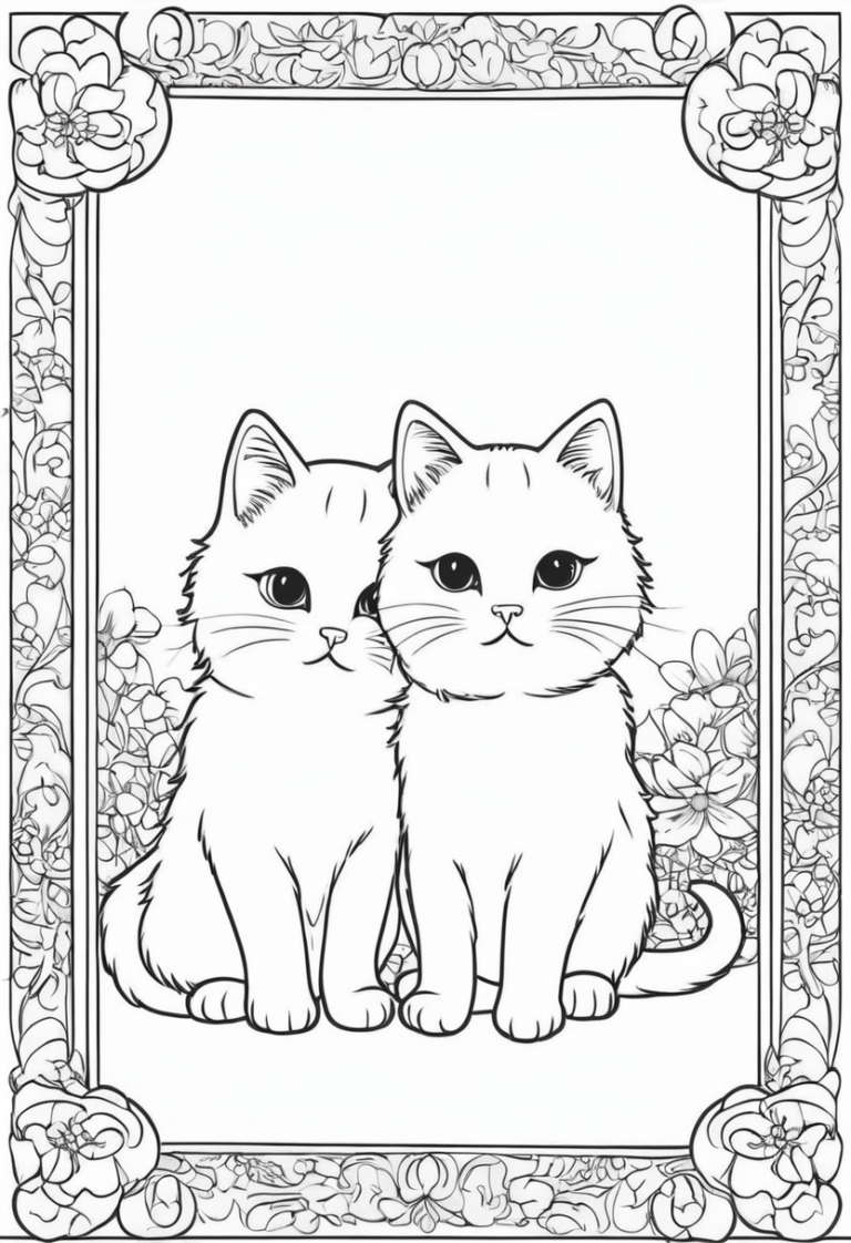 “Creative Cat Coloring Sheets” – Color My Pages