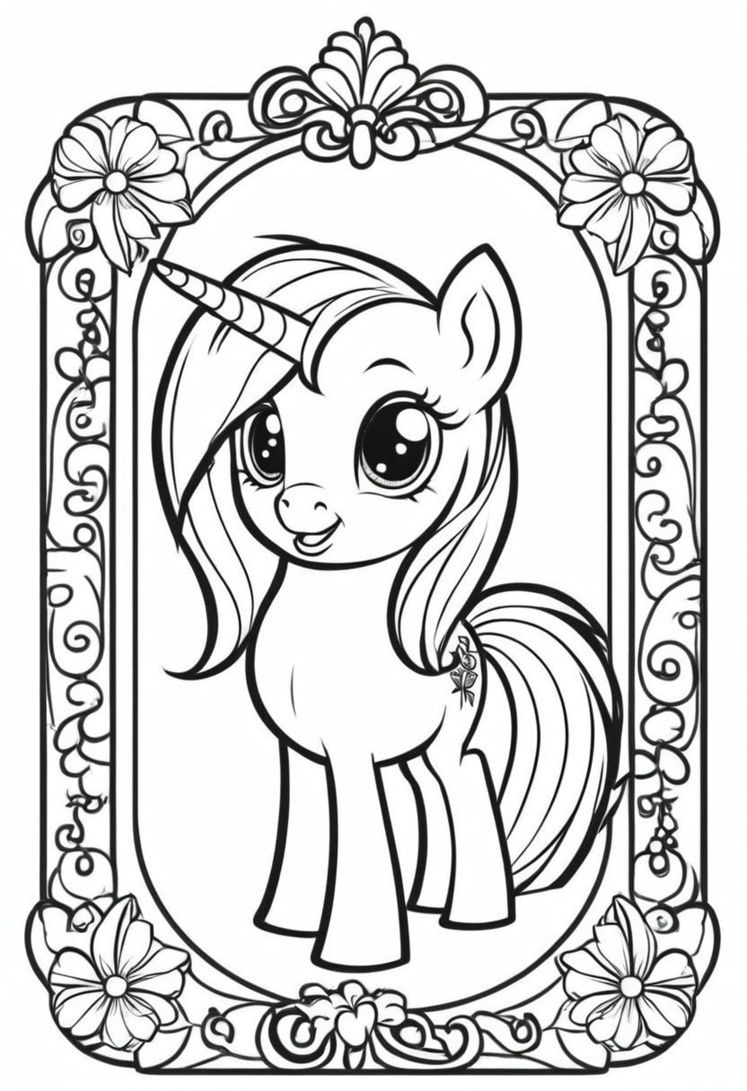 Free My Little Pony Coloring – Color My Pages