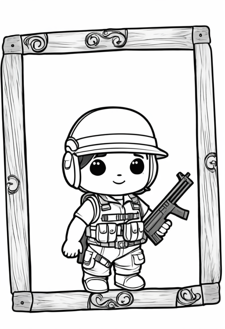 “Creative PUBG Coloring Pages” – Color My Pages
