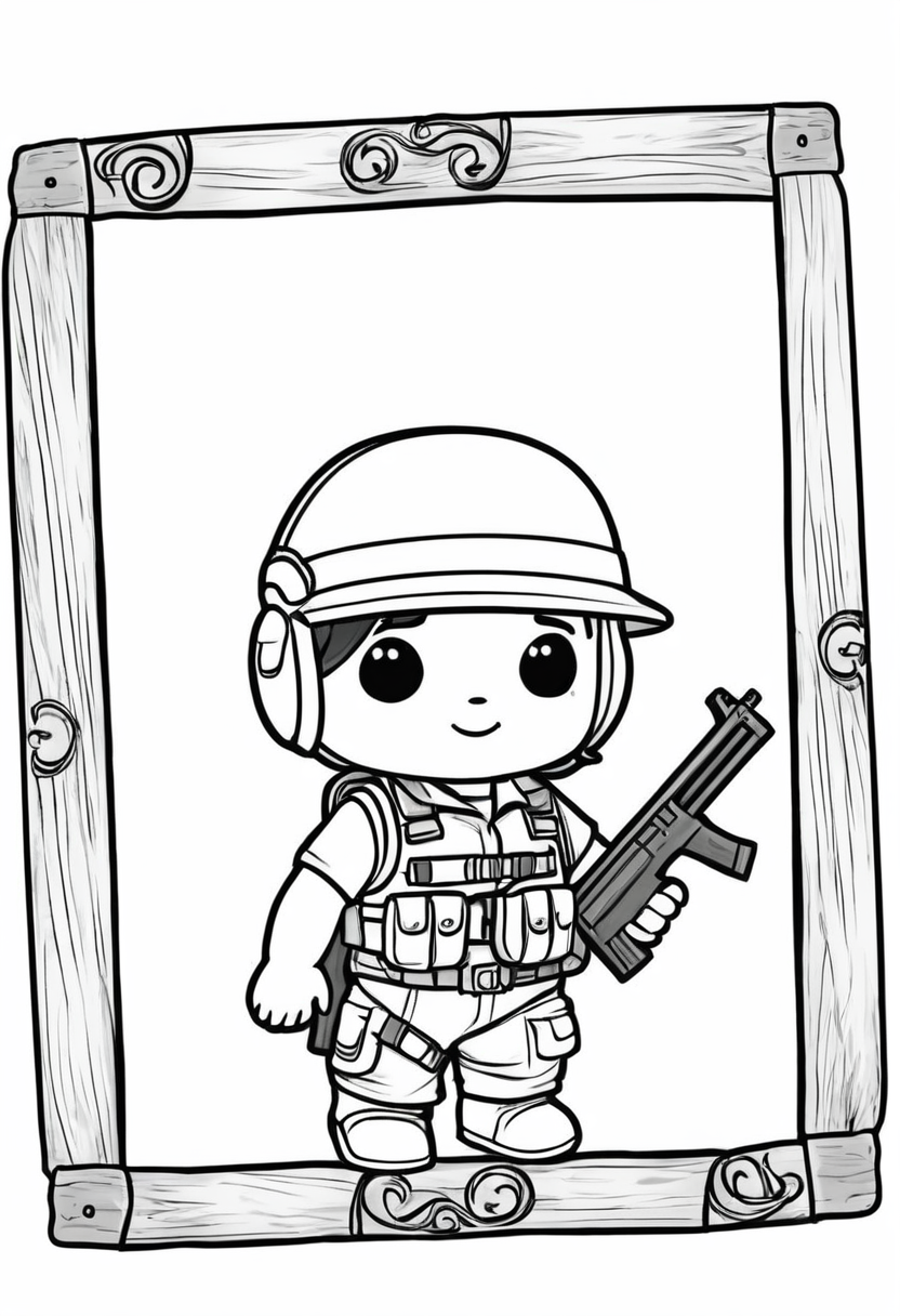 “Creative PUBG Coloring Pages” – Color My Pages