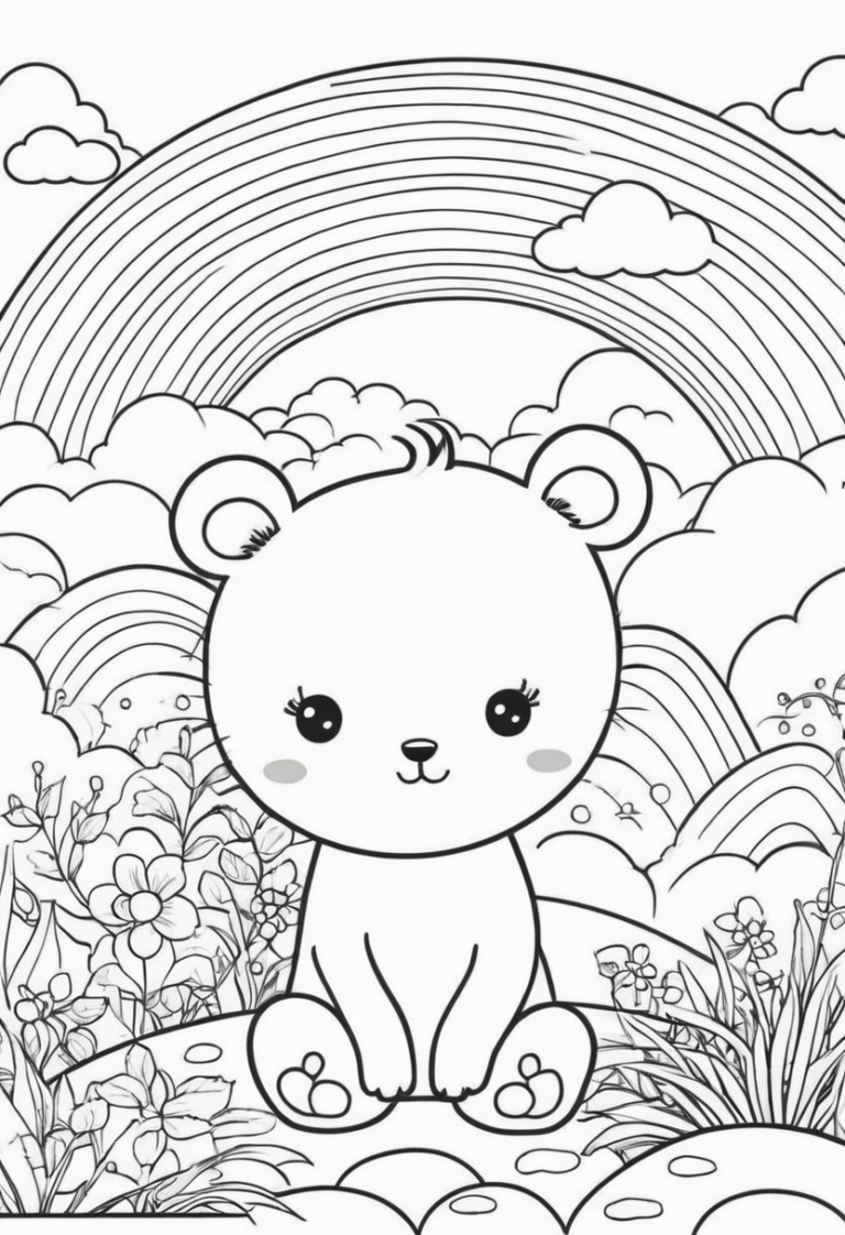 “Fun Rainbow Coloring Pages” – Color My Pages