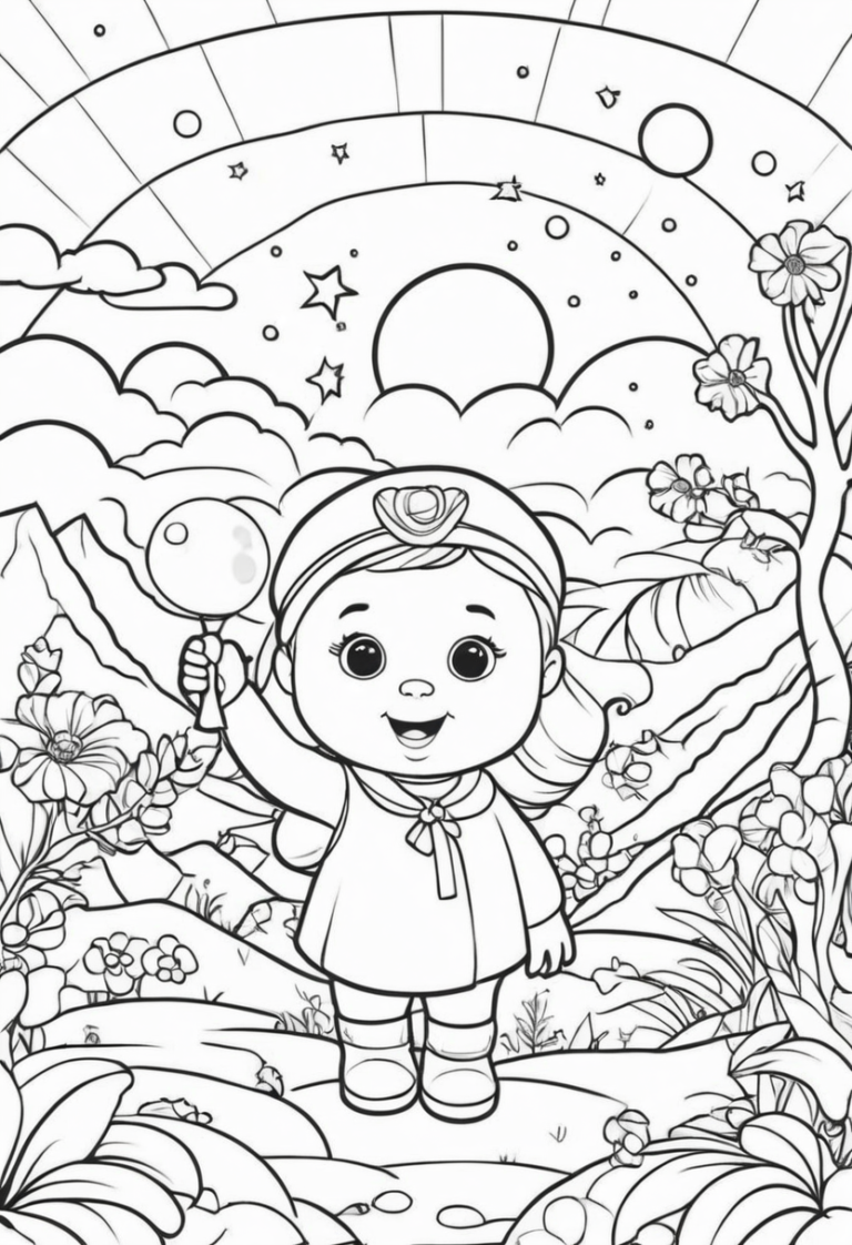 “Fun Cartoon Coloring Sheets” – Color My Pages