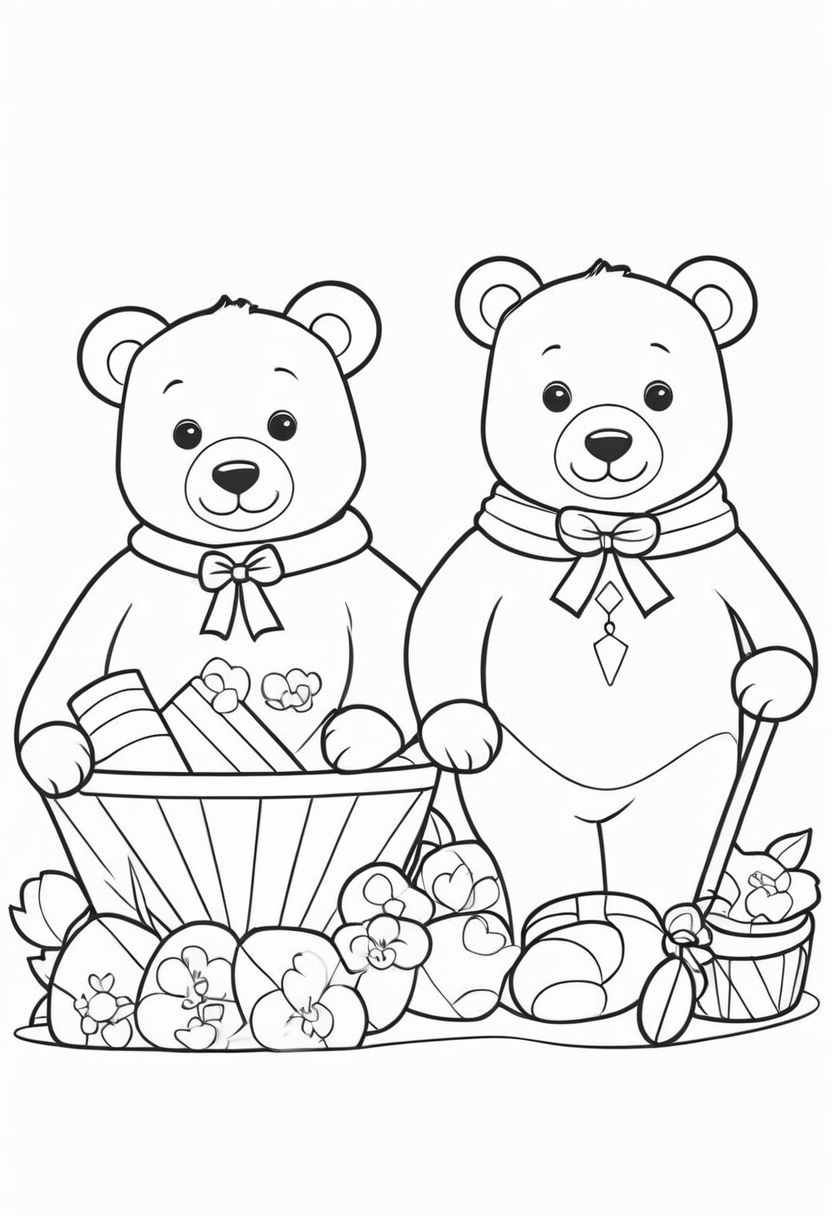 “Creative Bear Colorings: Fun Printables” – Color My Pages