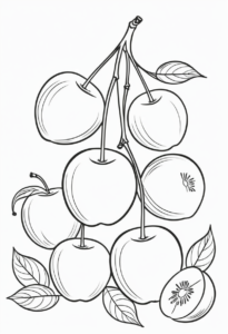 Cherry – Color My Pages