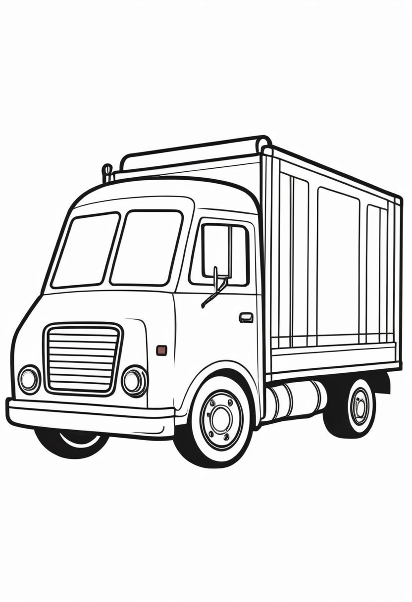 “Fun Truck Coloring Activities” – Color My Pages