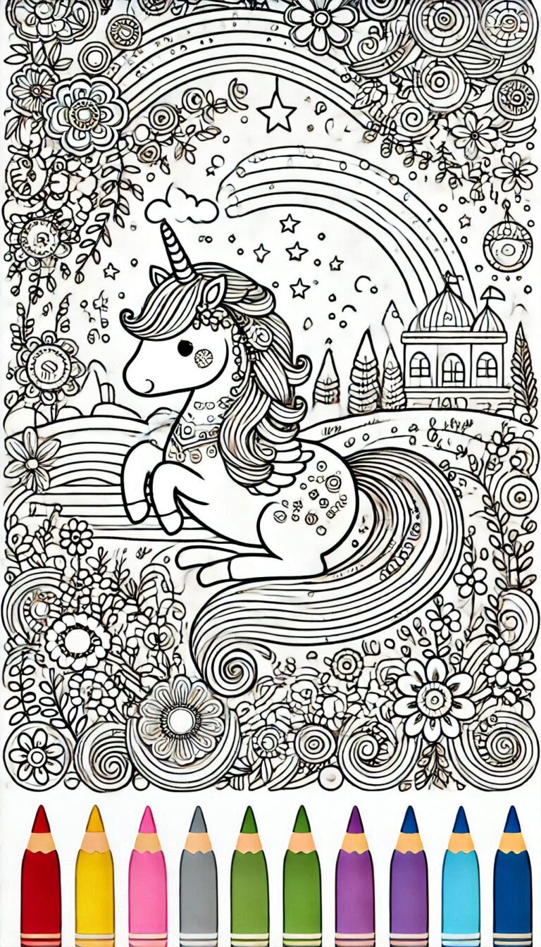 Free Printable Coloring Pages for 5-6 Years Old Kids – Color My Pages