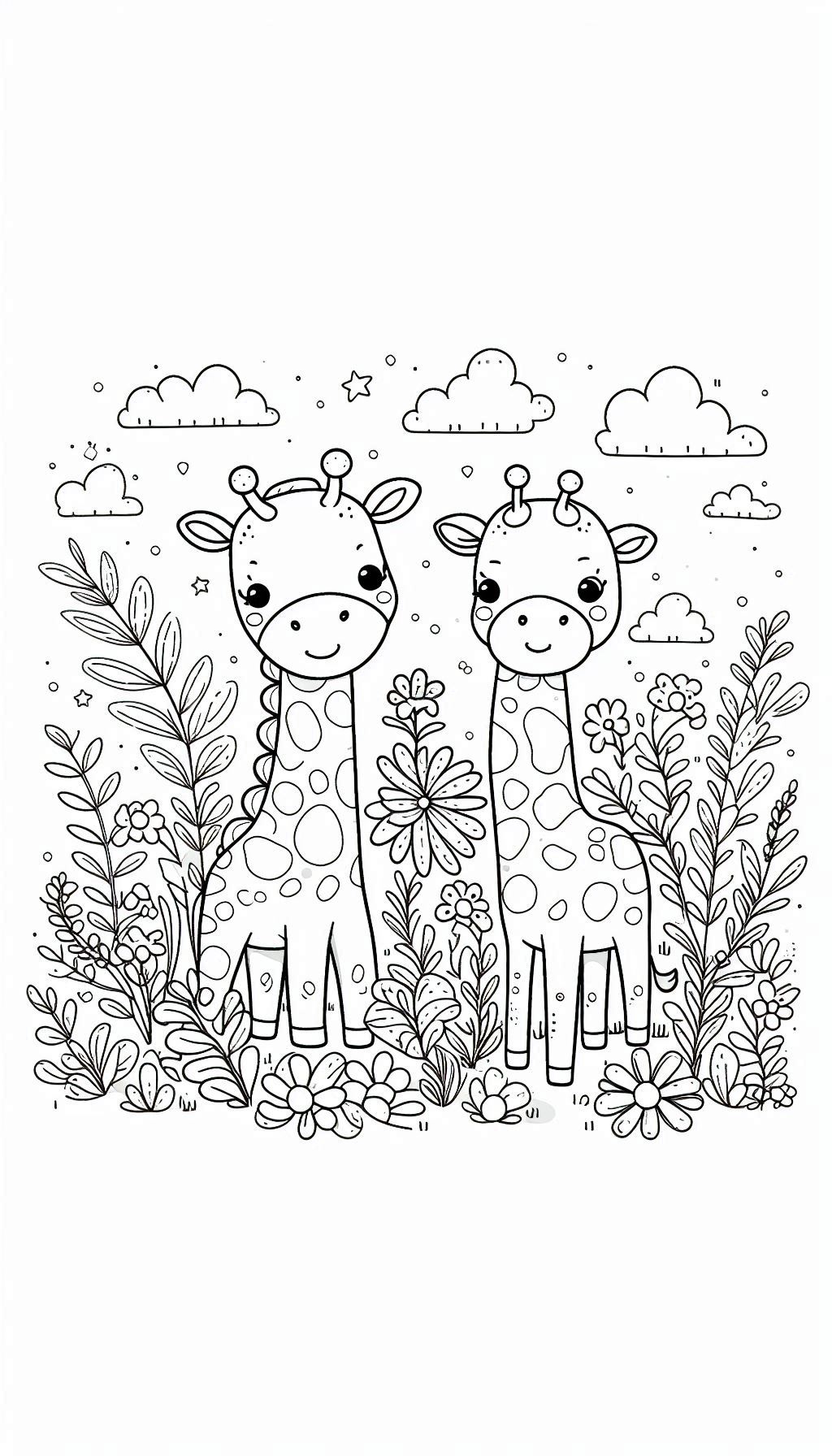 Coloring Giraffes: Educational and Fun – Color My Pages