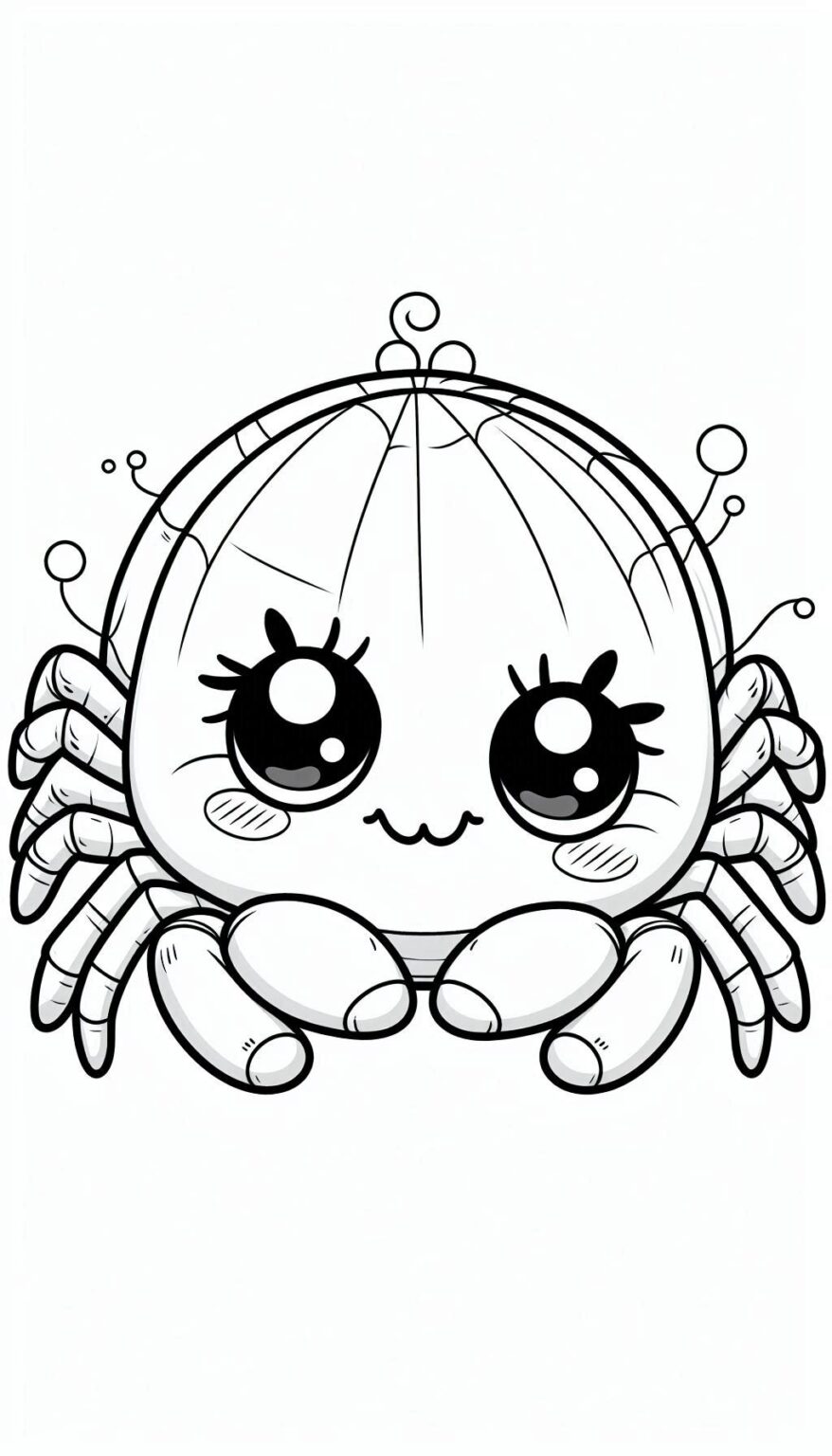 Spooky and Fun Preschool Spider Colouring Pages! – Color My Pages