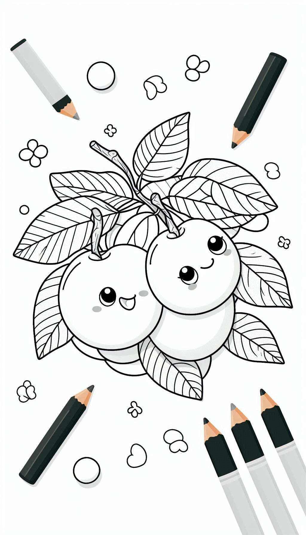Plum Coloring Pages – A Juicy Splash of Color! – Color My Pages