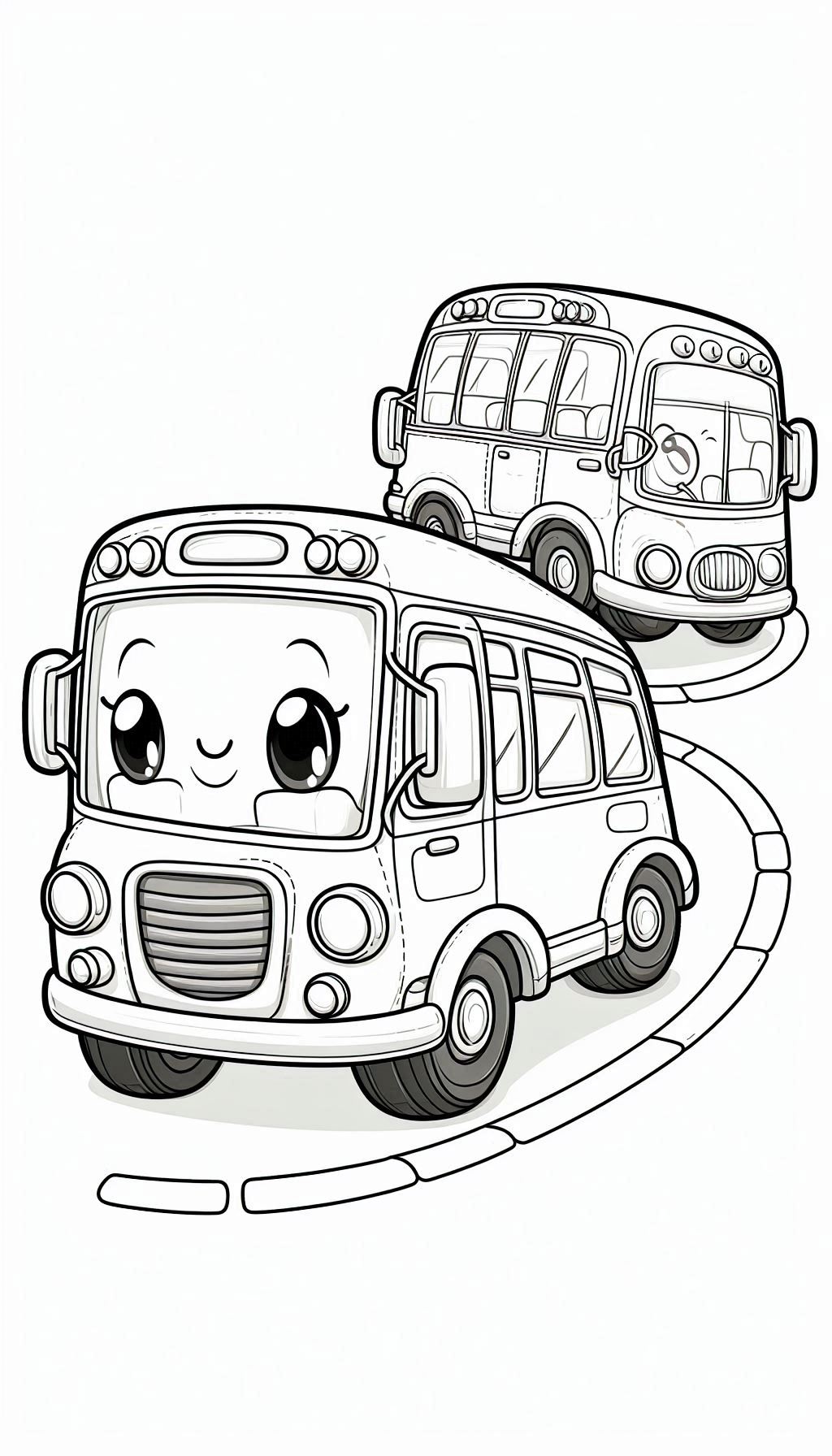 Bus Coloring Pages – A Big and Bright Coloring Adventure! – Color My Pages